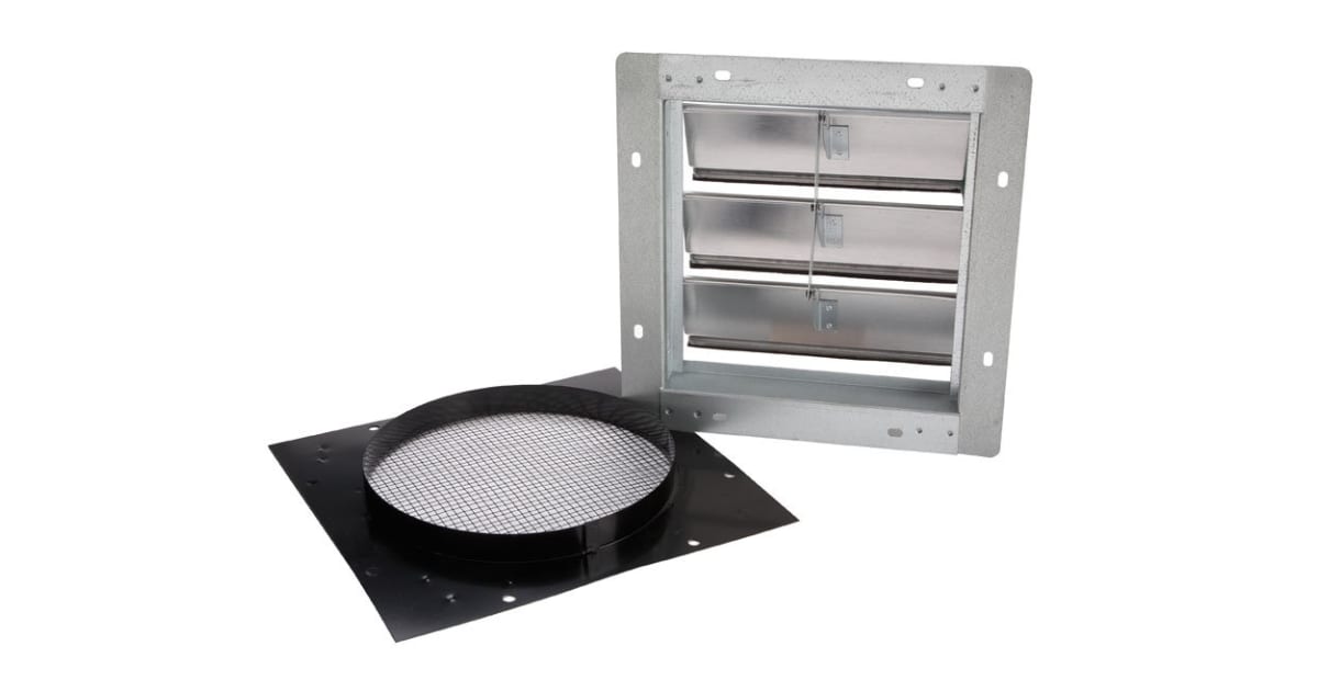 Soler and Palau 441 10 Inch Round Wall Cap for Models FF and FFC 400 ...