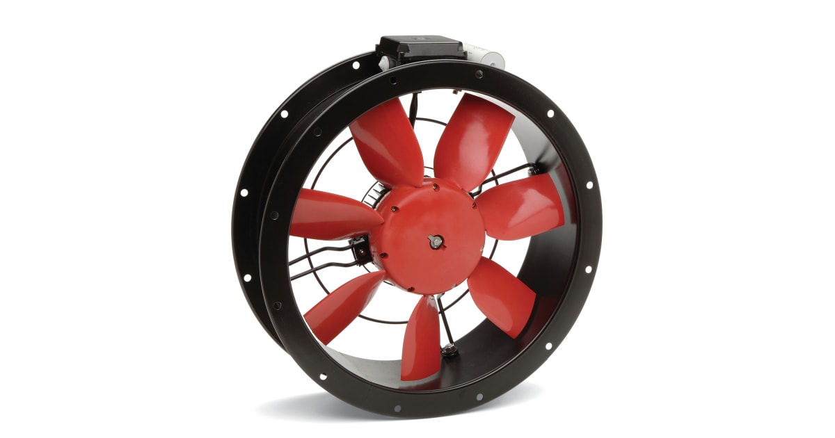 Soler and Palau DA12 12"/315MM Tubular Duct Direct Drive Axial Fan ...