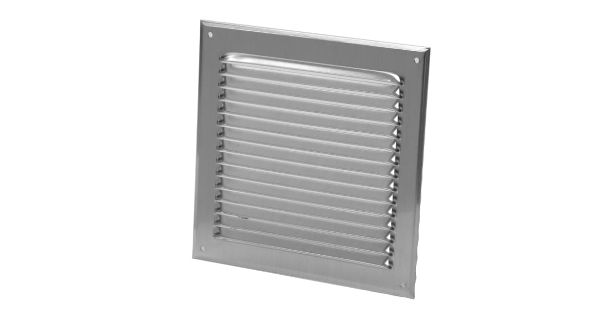 Soler and Palau GRA-200 8" Exterior Fixed Grille | Ferguson Home