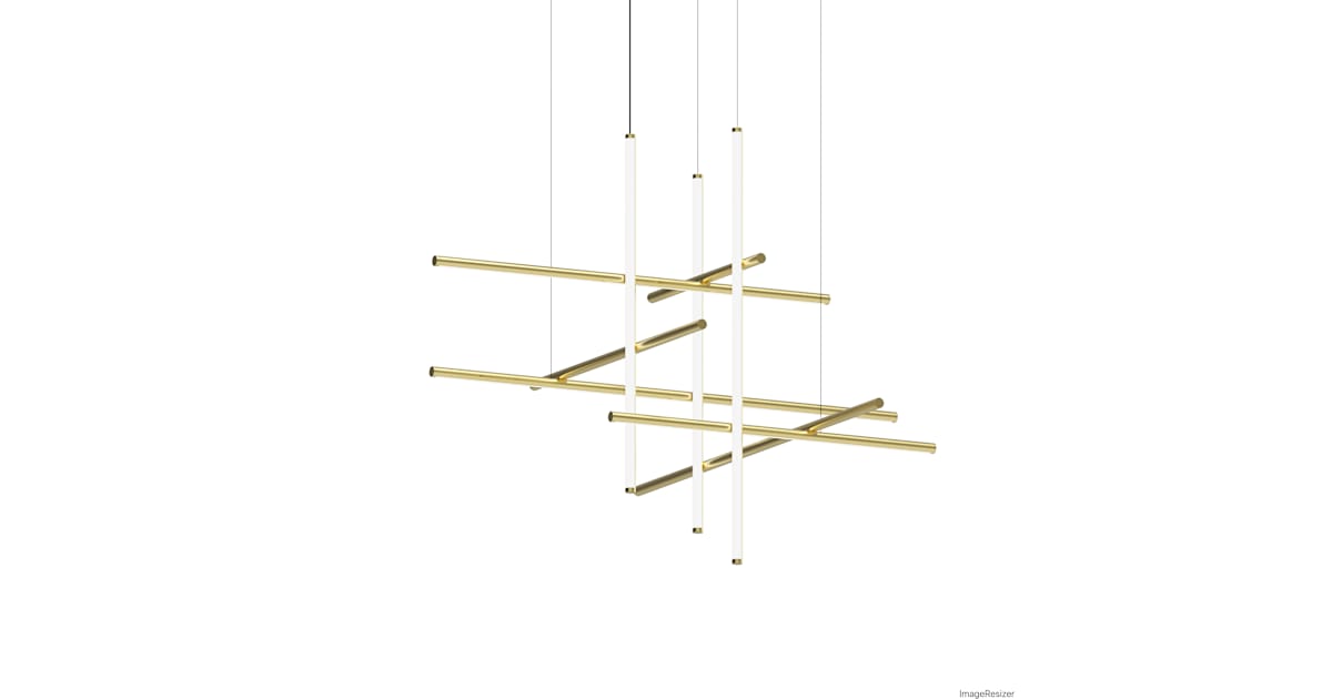 Sonneman 2106.14 Labyrinth 61" Wide LED Abstract Chandelier | Ferguson Home