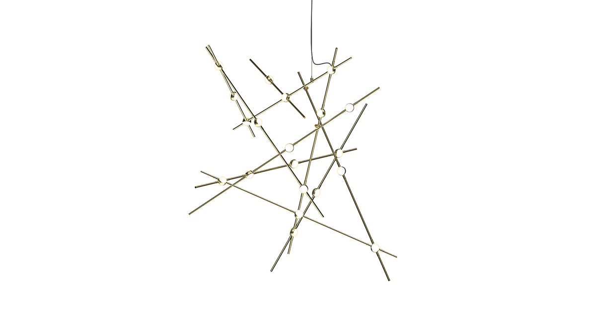 Sonneman 2152.38W-27-J20 Constellation Aquila Major 20 Light 37" Wide ...