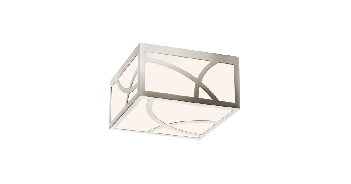 Sonneman 2538.35 Haiku LED Flushmount Ceiling Fixture with White Glass ...