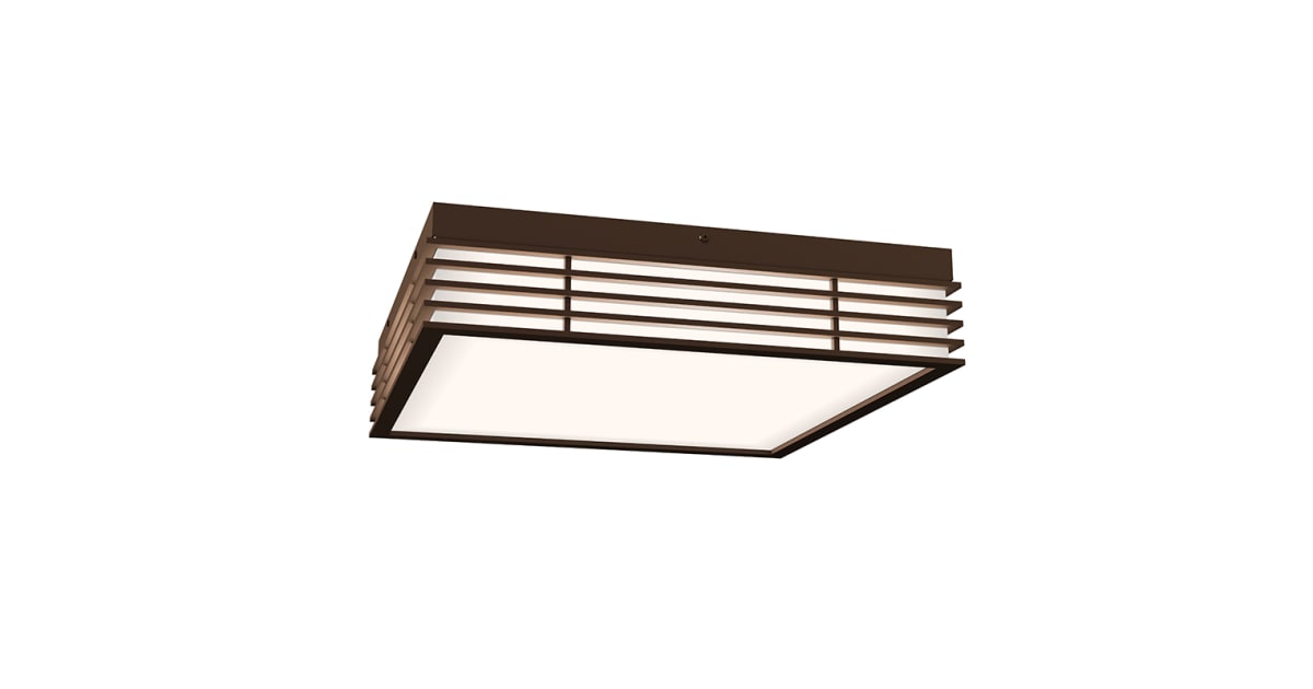 Sonneman 7427.72 Marue 15" Wide LED Flush Mount Square Ceiling Fixture ...