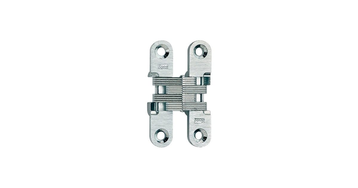 Soss 204C4-10PACK Pair of 2-3/8" High Invisible Hinges for Light Duty ...