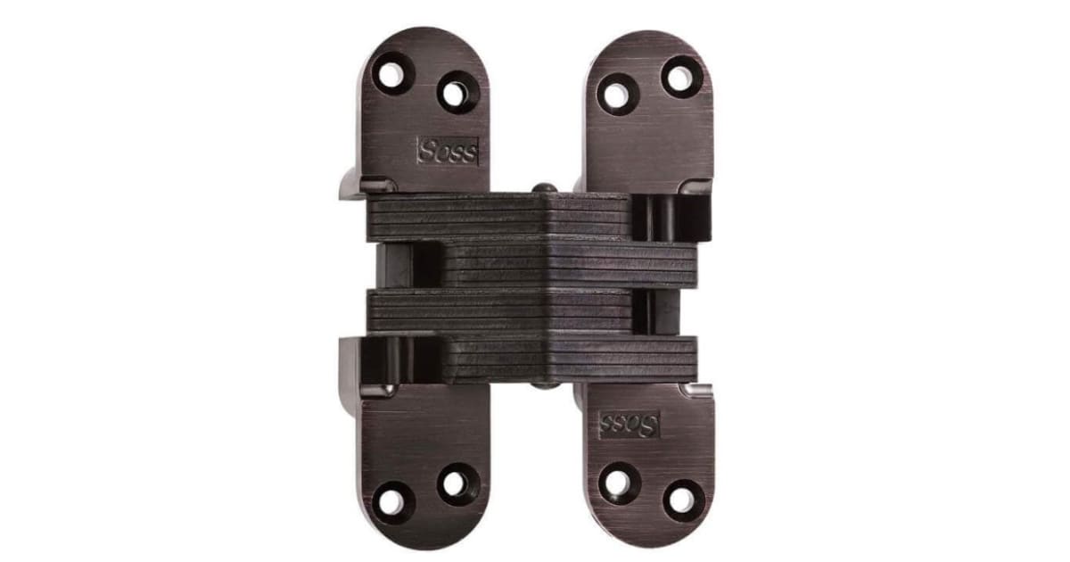 Soss 220US10BL 1-3/8" x 5-1/2" Heavy Duty Invisible Hinge for 2" Doors ...