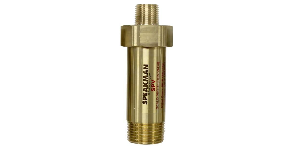 Speakman SPV Scald Protection Valve for Emergency Eye Wash and Shower ...