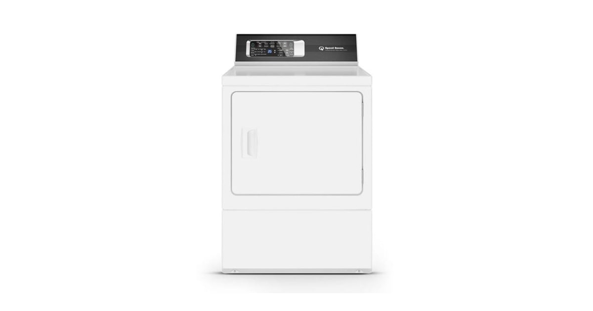Speed Queen DR7 27 Inch Wide 7.0 Cu. Ft. Sanitizing Gas Dryer with ...