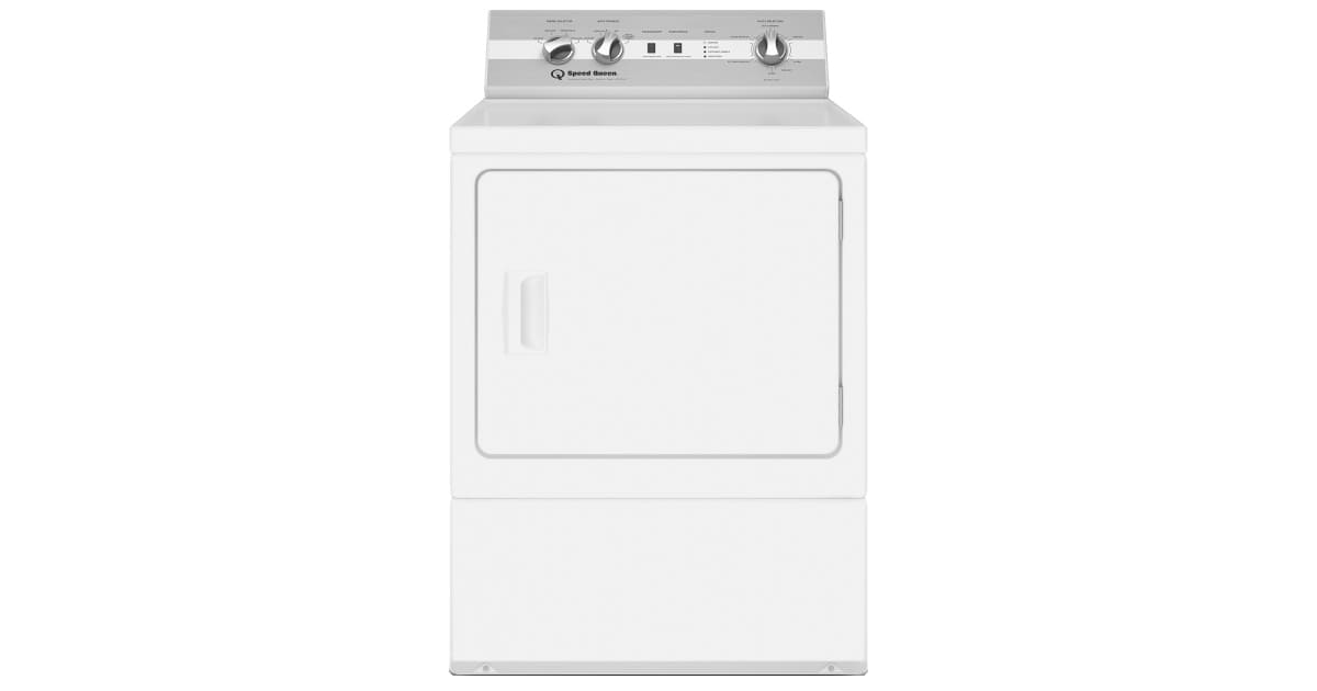 Speed Queen DC5004WE DC5 27 Inch 7 Cu. Ft. Sanitizing Electric Dryer ...