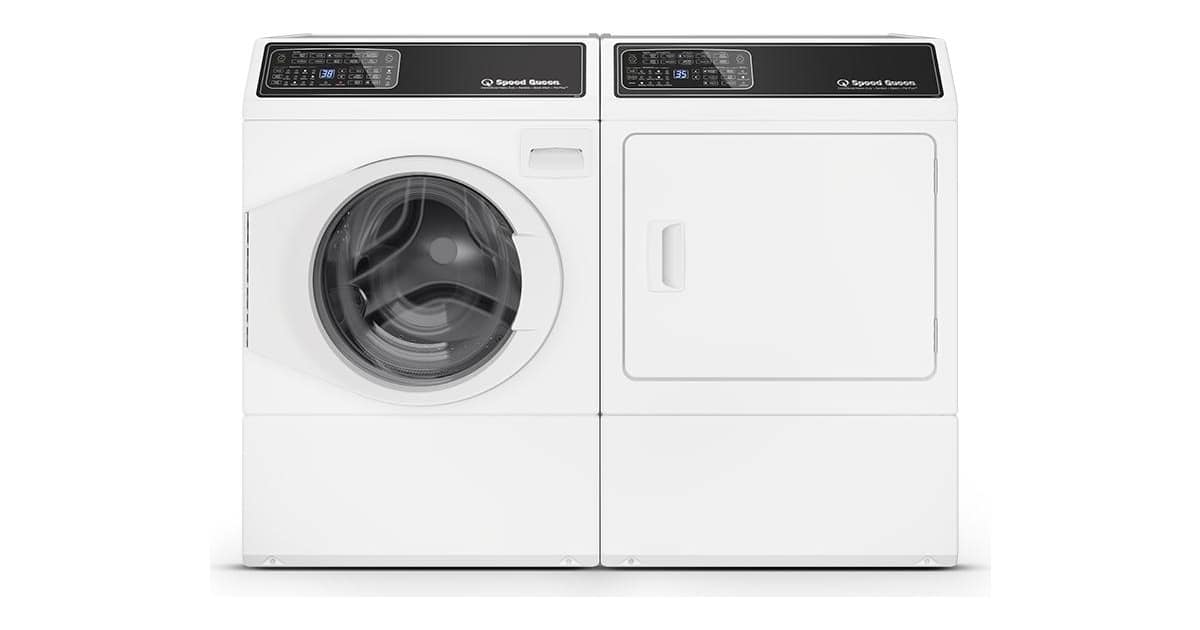Speed Queen FF7009WN-DF7004WG 27 Inch Wide 3.5 Cu. Ft. Front Load ...