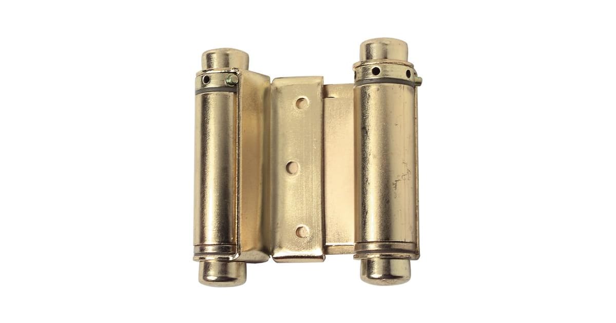 STANLEY CD160 3" Solid Brass Functional Spring Hinge Surface Mount ...