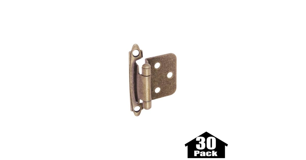 Stanley Home Designs BB8194AB-30PACK 1.63 Inch Self-Closing Standard ...