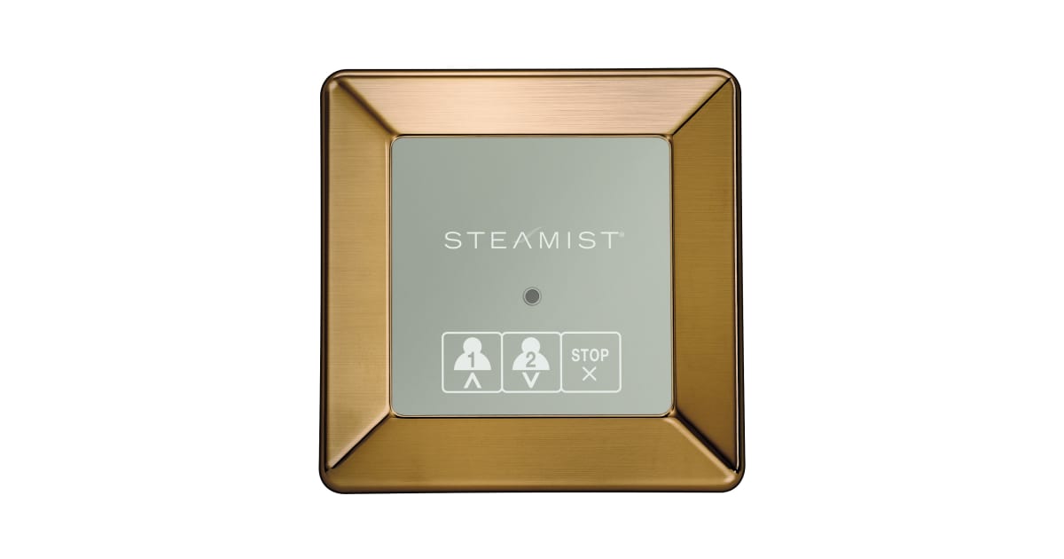 Steamist 220-BB Total Sense Transitional Steambath On/Off Control ...