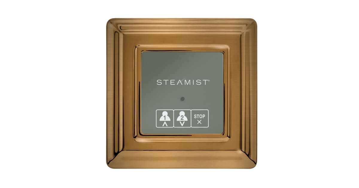 Steamist 220T-BB Total Sense Transitional Steambath On/Off Control ...