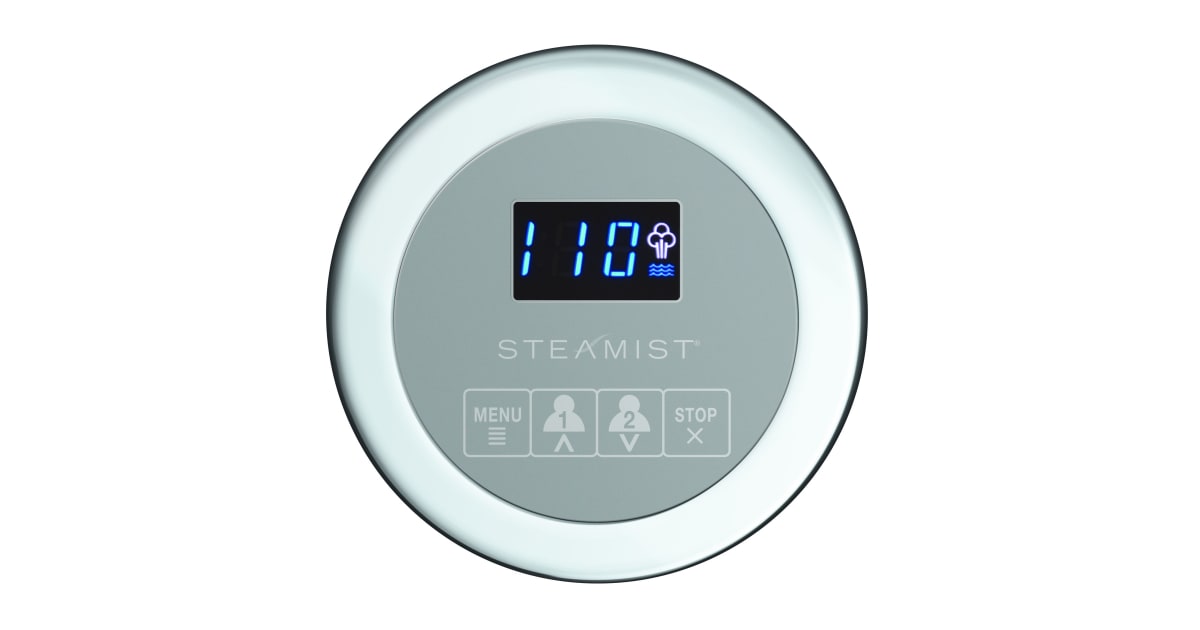 Steamist 250R-PC 250 Round Digital Shower Control | Build.com