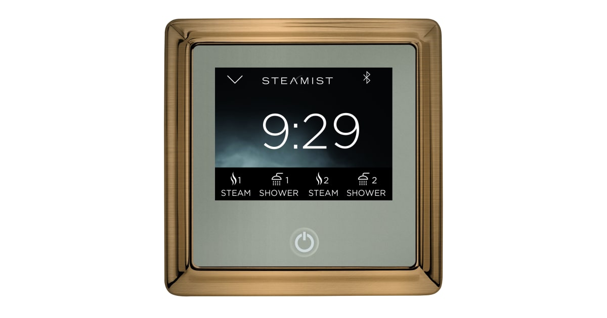 Steamist 450T-BB Total Sense Traditional Digital Steambath Control ...
