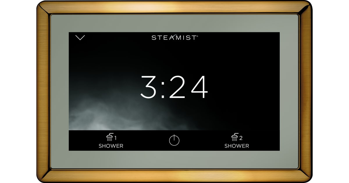 Steamist SH-550-BB ShowerSense Digital Shower System Control with WiFi ...