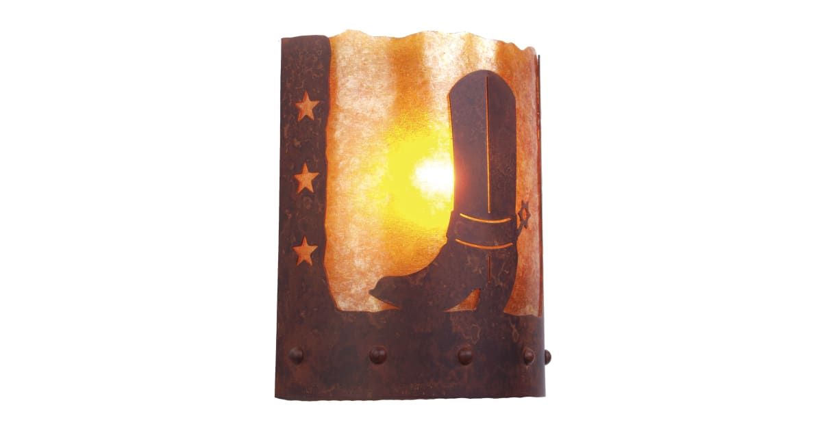 Steel Partners 2378-12 Spur of the Moment 1 Light Wall Sconce with ...