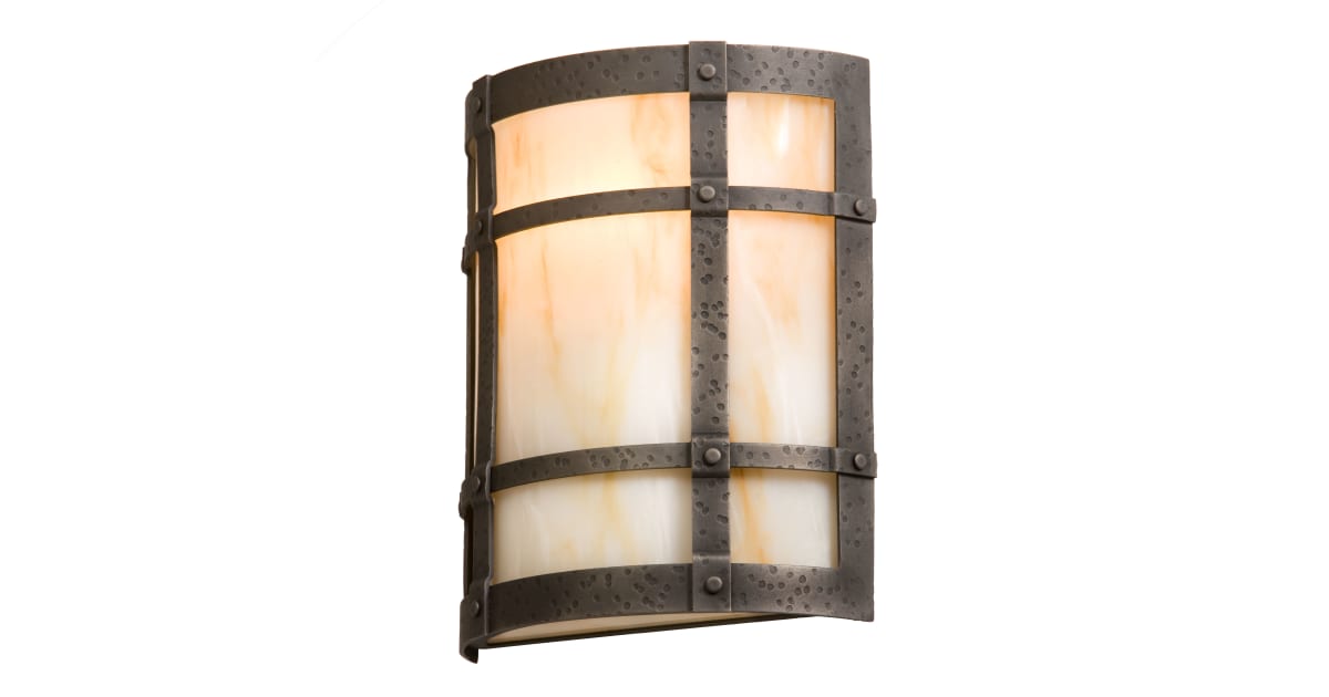 Steel Partners 2378-71 San Carlos 1 Light 12" Wall Sconce with ...