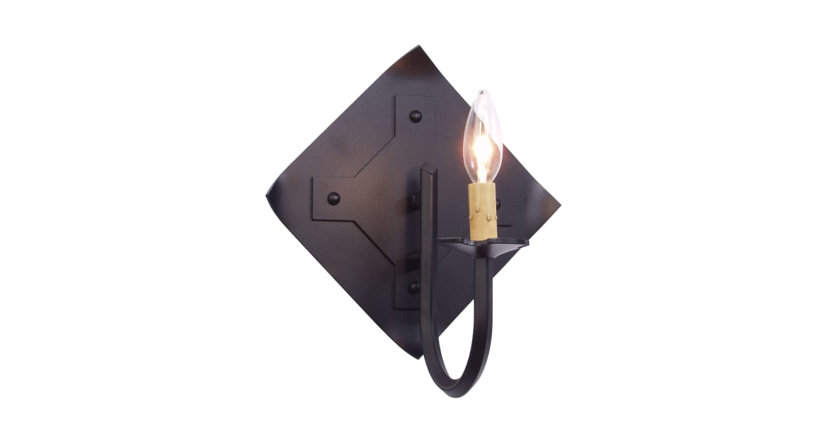 Steel Partners 7300 St. George 1 Light Wall Sconce with Customizable ...