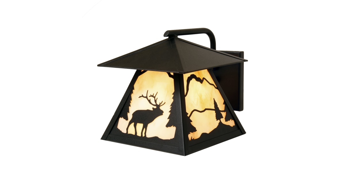 Steel Partners 9178-30 Timber Ridge 1 Light 9.5" Outdoor Wall Sconce ...