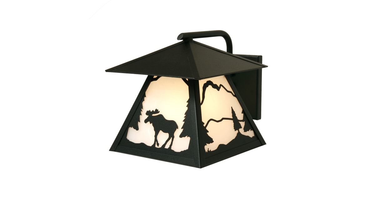 Steel Partners 9178-55 Timber Ridge 1 Light 9.5" Outdoor Wall Sconce ...