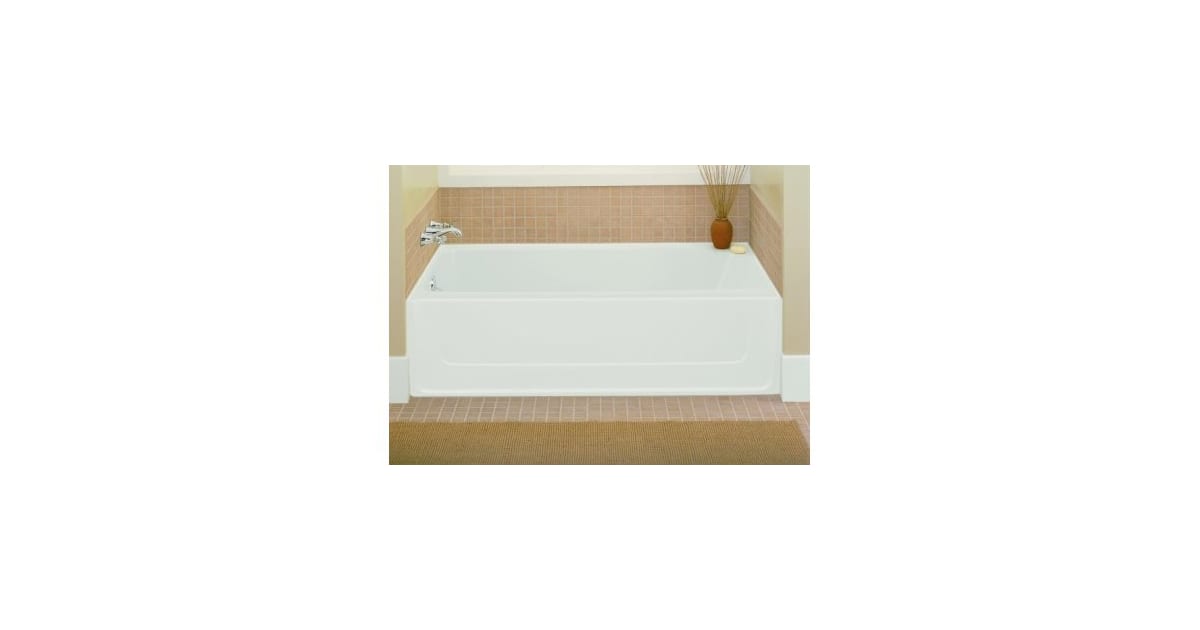 Sterling 61041510-0 All Pro, Series 6104, 60" x 30" Bath - Left-hand ...