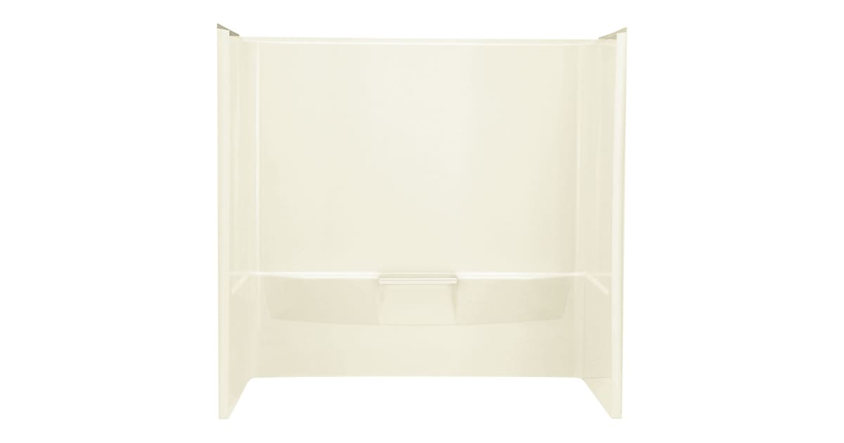 Sterling 71044100-96 Performa 60-1/4" x 60" x 30" Vikrell Shower Wall ...