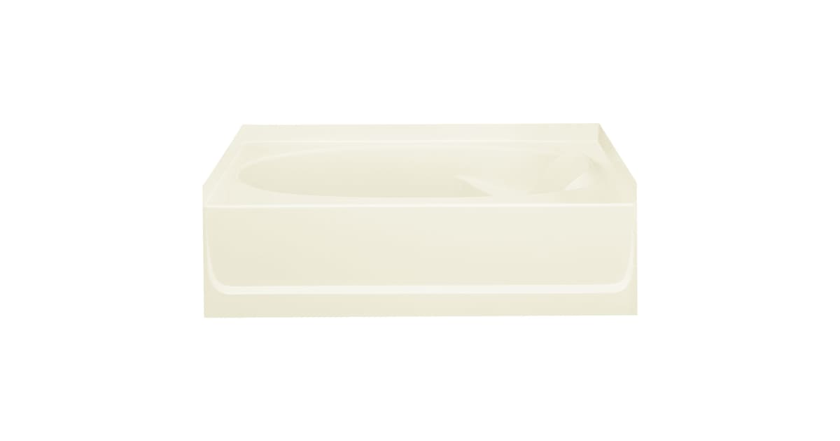 Sterling 71101110-96 Ensemble 60" x 36" Vikrell Soaking Bathtub for ...
