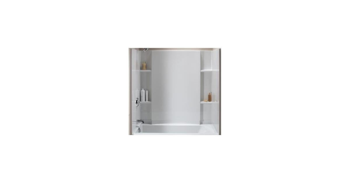Sterling 71154100-47 Accord 55-1/4" x 60" x 32" Vikrell Shower Wall Set ...