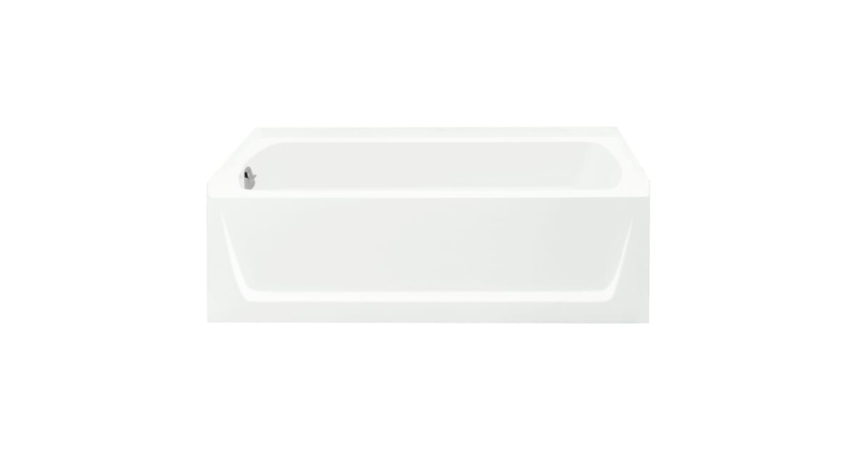 Sterling 71171110-LNR-0 Ensemble 60" x 30" Vikrell Soaking Bathtub for ...