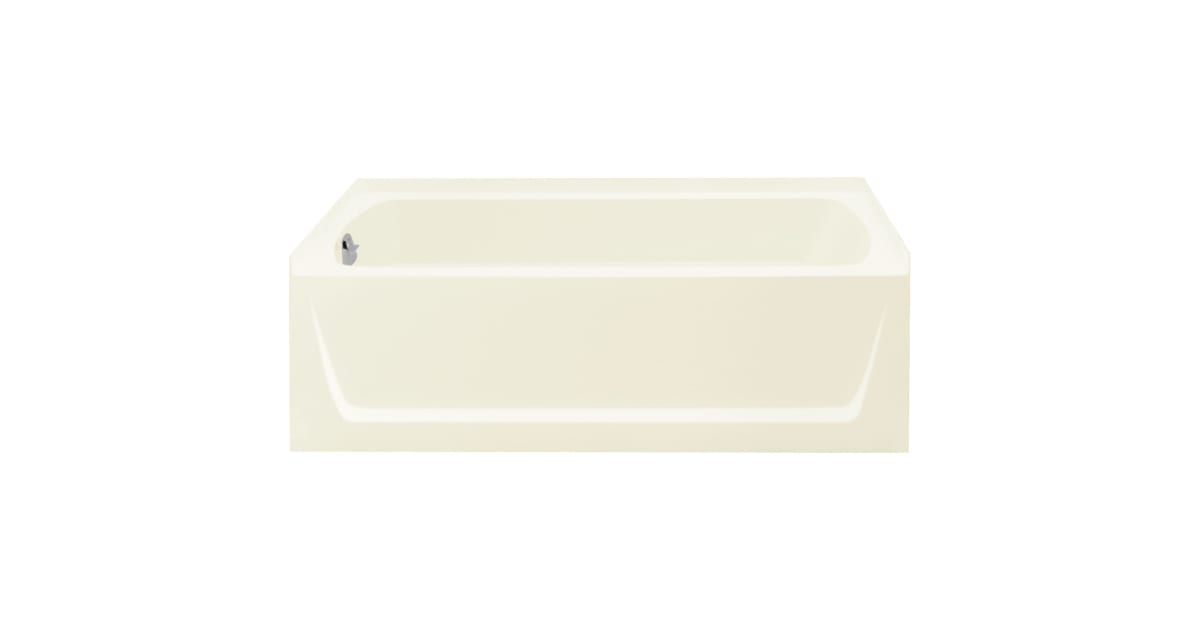Sterling 71171112-96 Ensemble 60" x 30-1/4" Vikrell Soaking Bathtub for ...