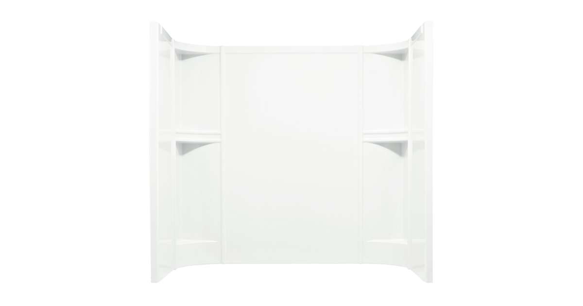Sterling 71244106-0 Accord 55" x 60" x 30" Vikrell Shower Wall Set ...