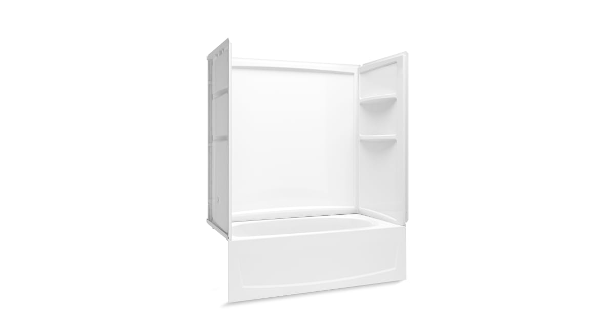 Sterling 71340128-0 Performa 74-3/4" High x 60" Wide x 30-1/4" Deep ...