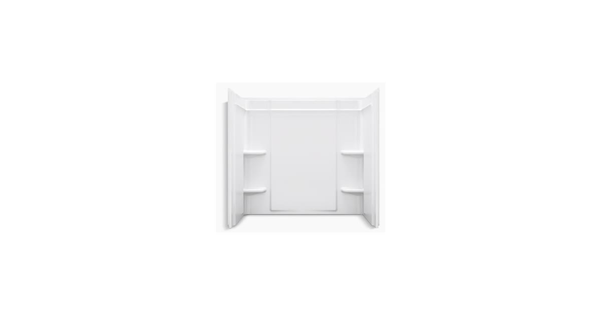 Sterling 71374100-0 Ensemble 55" x 60" x 30" Vikrell Shower Wall Set ...