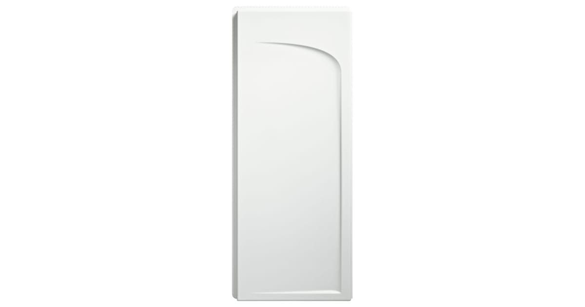 Sterling 72205100-0 Ensemble 72-1/2" x 35-1/4" Vikrell Shower End Wall ...