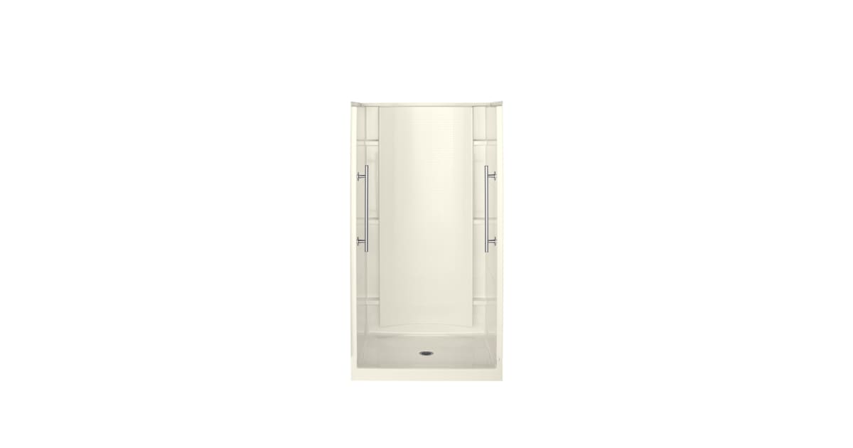 Sterling 72251100-96 Accord 42" x 36" Vikrell Shower Pan with Drain ...