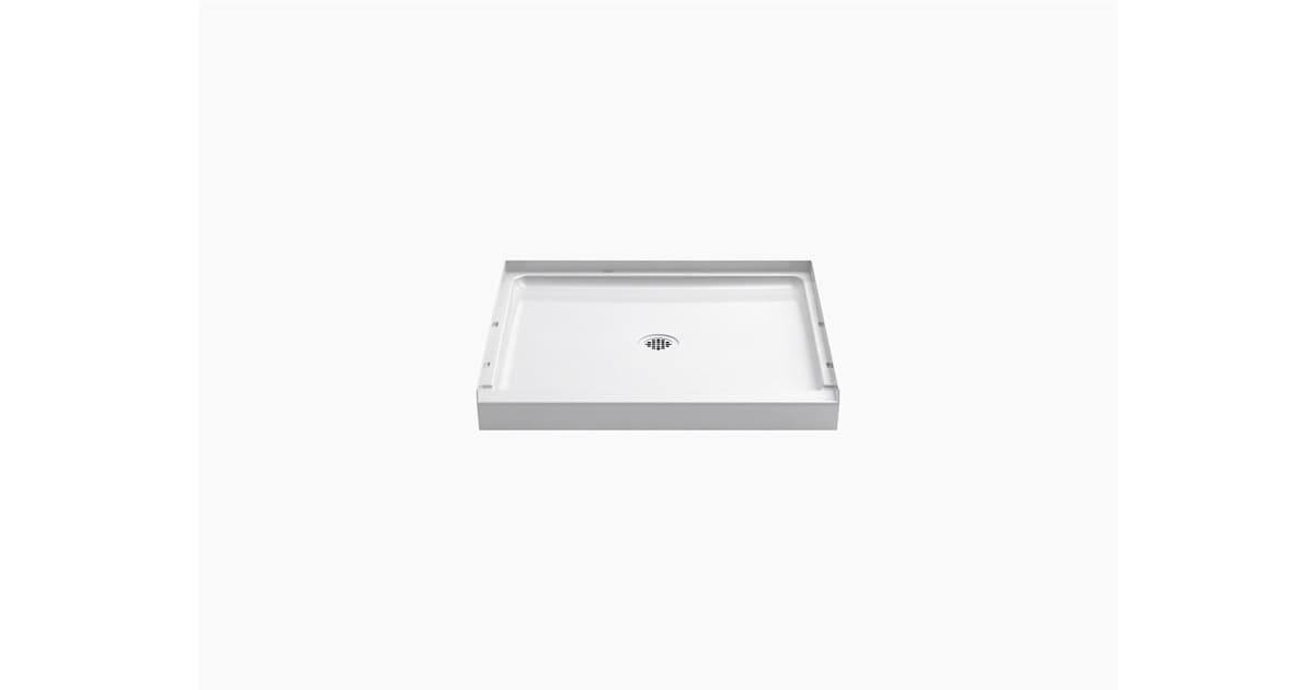 Sterling 72301100-0 GUARD+ Vikrell 36" x 34" Shower Pan with Center ...