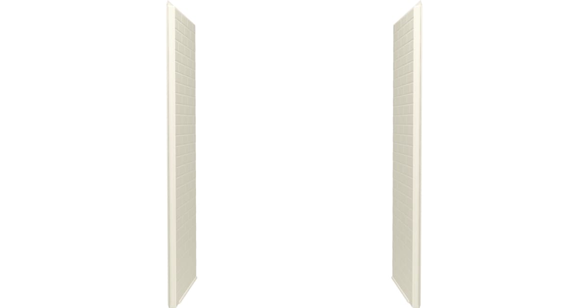 Sterling 72575100-96 Traverse 30" X 72-1/4" Shower End Wall Set ...