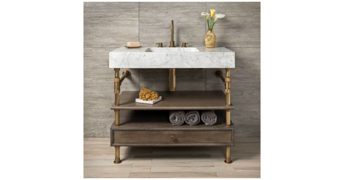 Stone Forest PFS-TD-36-AB-WSD6 Elemental Console Base Only | Build.com