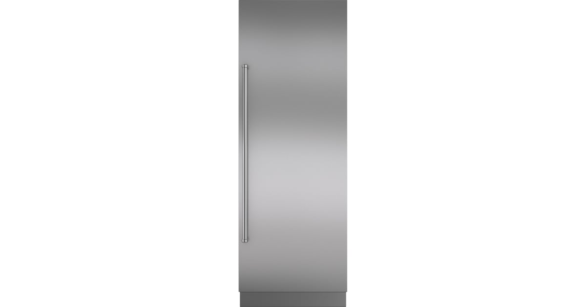 Sub-Zero 7025306 Integrated Stainless Steel 30" Column Door Panel with ...