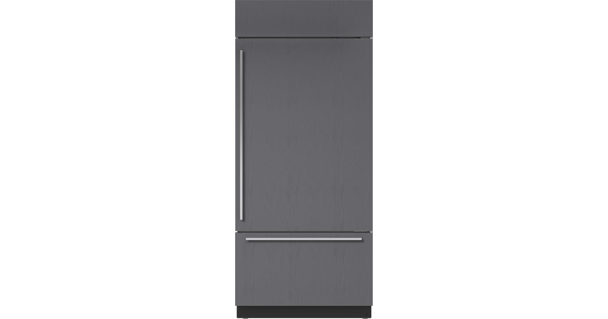Sub-Zero BI-36UID/O-LH 36 Inch Wide 21.7 Cu. Ft. Bottom Mount ...