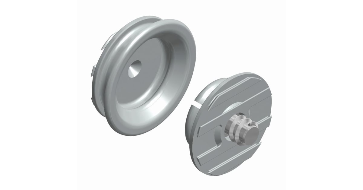 Sugatsune VL-03 Low Profile Panel Clip Set | Build.com