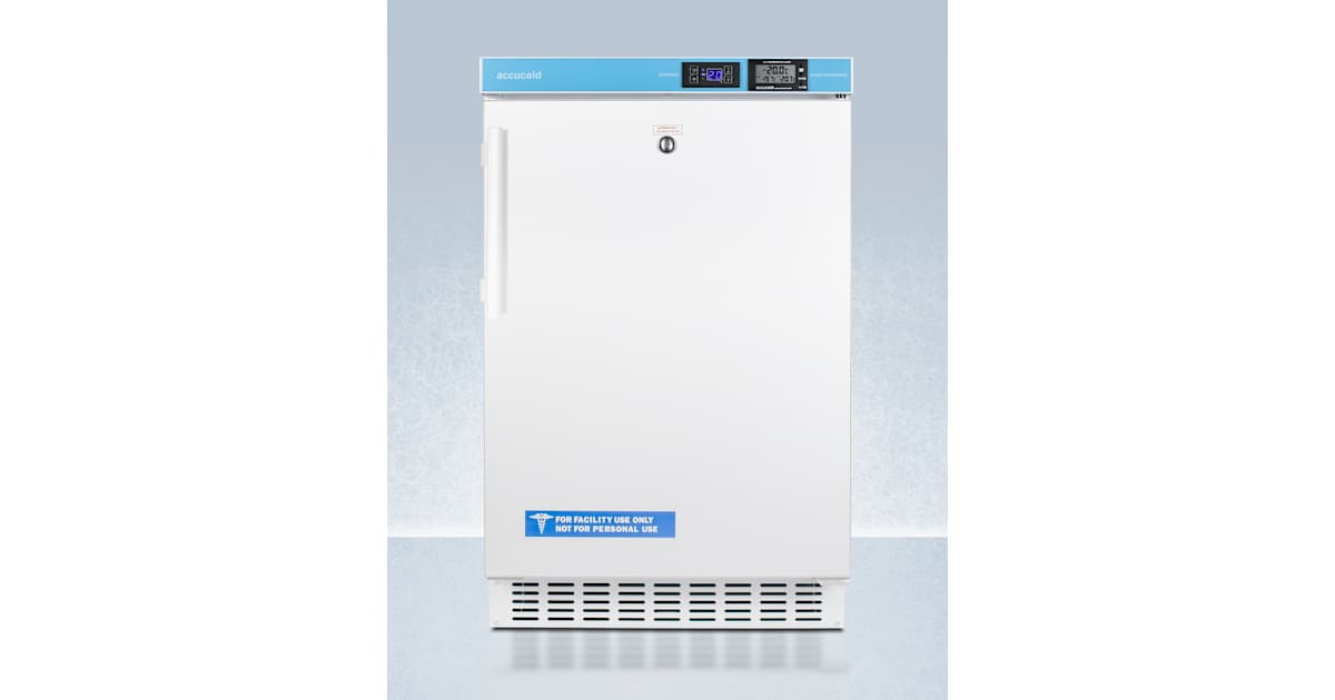 Summit ACF33LLHD Accucold 20" Wide Built-In Pharmacy All-Freezer, ADA ...