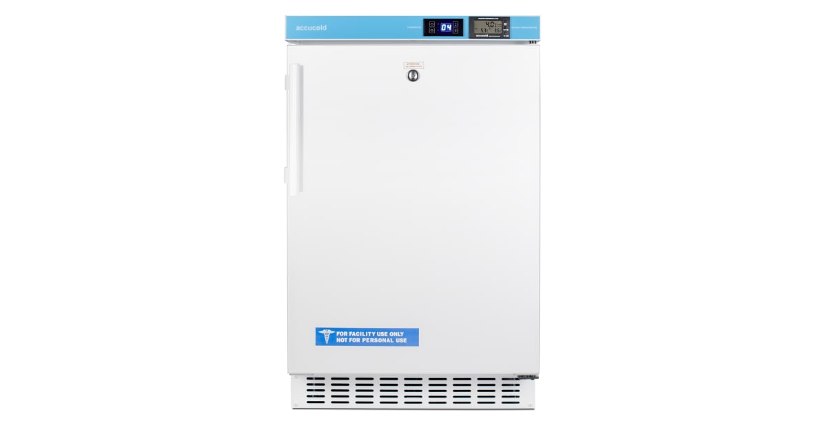 Summit ACR45LCAL Accucold 20 Inch Wide 2.65 Cu. Ft. Medical ...