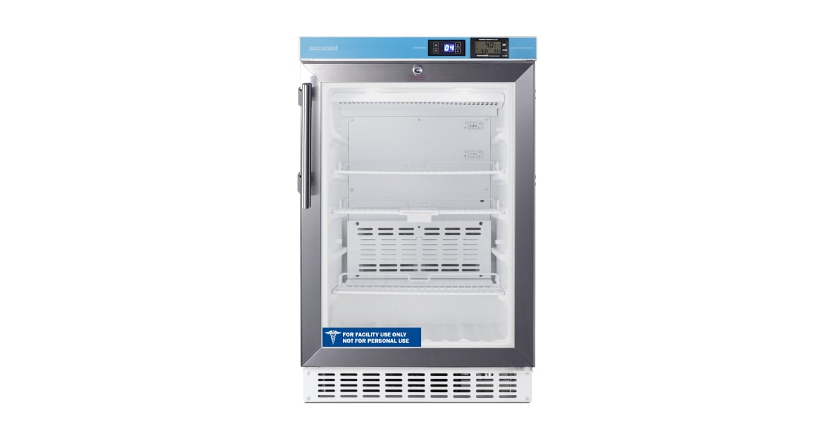 Summit ACR46GLCAL Accucold 20 Inch Wide 2.65 Cu. Ft. ADA Compliant ...