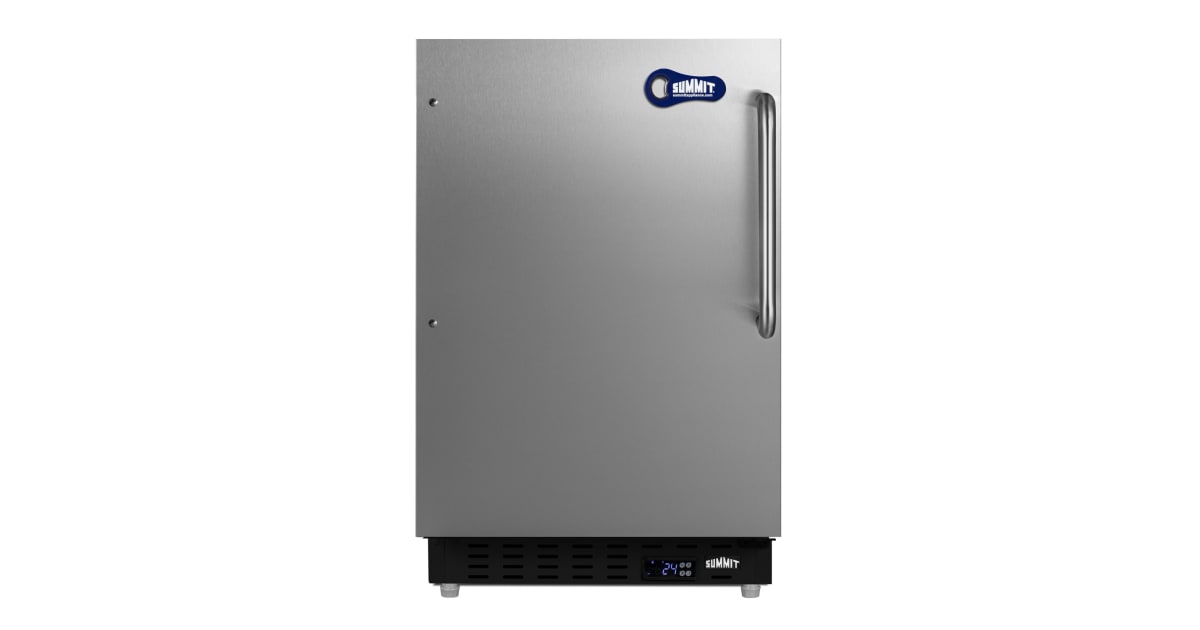 Summit ALFZ37BSSTBFROSTLHD 21 Inch Wide 2.68 Cu. Ft. Capacity Beer ...