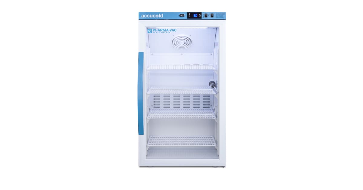 Summit ARG3PV Accucold 19 Inch Wide 3 Cu. Ft. Pharmacy Refrigerator ...