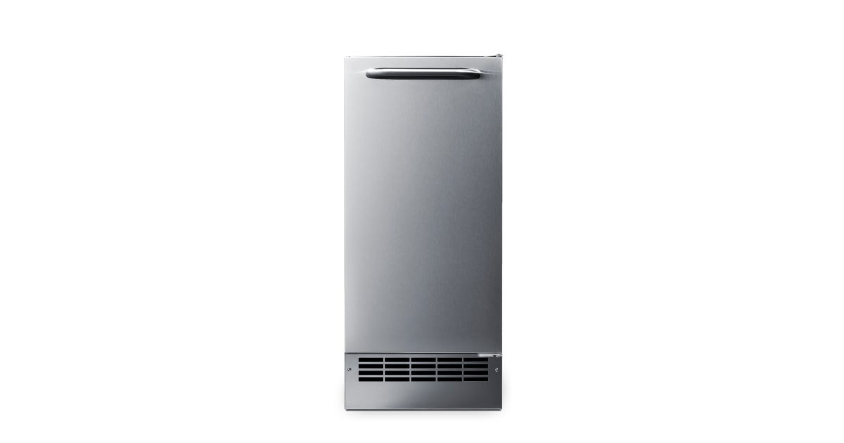 Summit BIM27OSADA 15 Inch Wide 22 Lbs. Capacity Built-In Ice Maker with ...