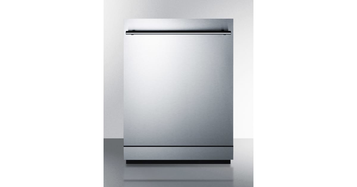 Summit DW2433SS2 24 Inch Wide 12 Place Setting Energy Star Rated Built ...