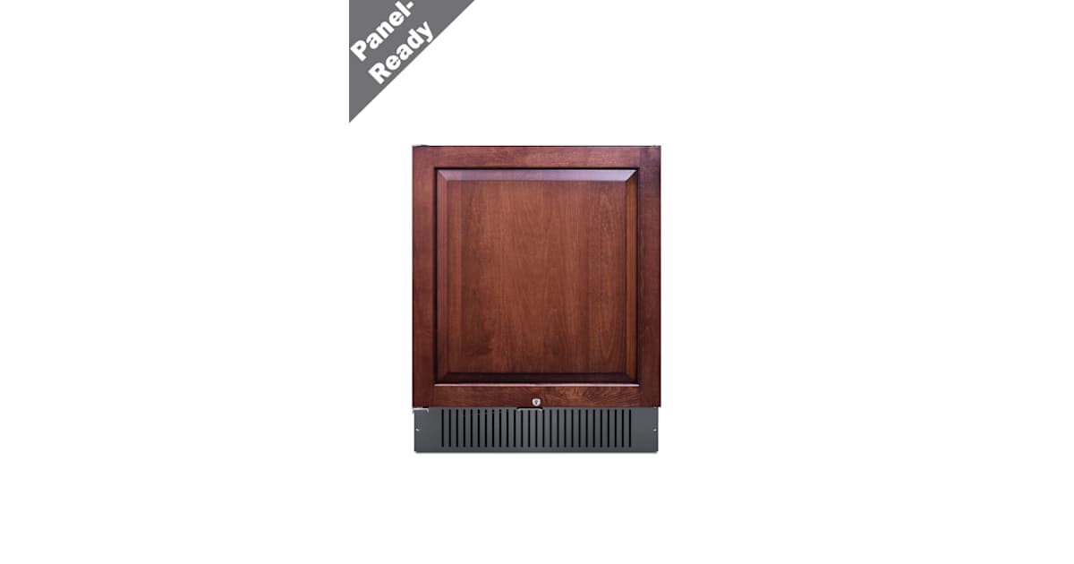 Summit FF27BSSIFLHD 27 Inch Wide 4.98 Cu. Ft. Panel Ready Compact ...